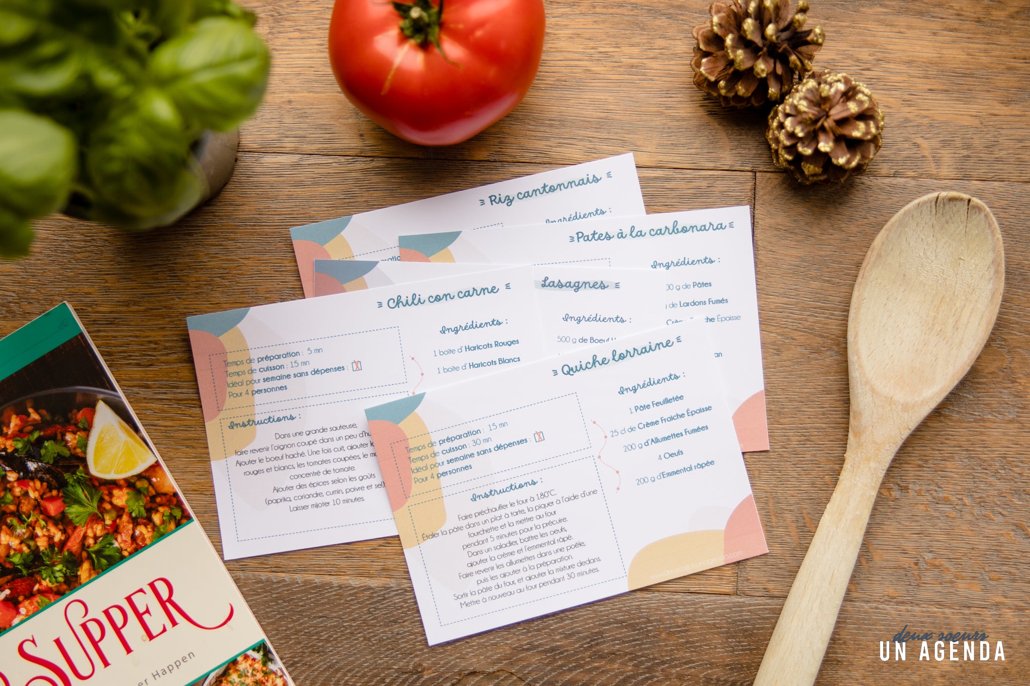 5 recettes pour la semaine sans dépenses | Deux Soeurs Un Agenda – Deux ...